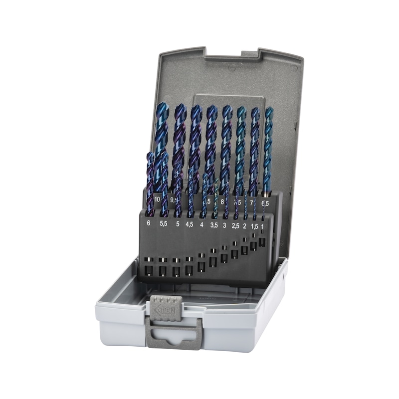 ATORN Spirálfúrókészlet kazettában, U4 típus, HSSE, TiNAlOX online vásárlás