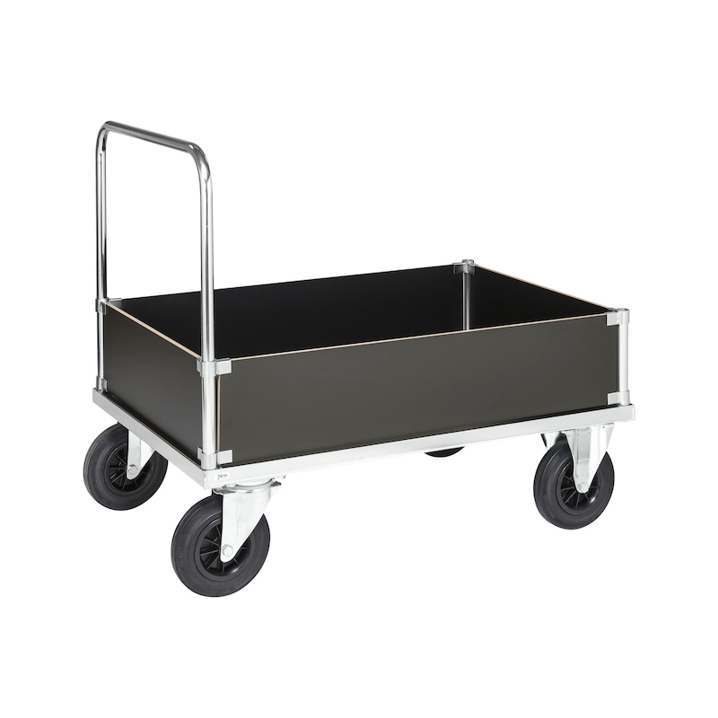 Platform trolley with front and side walls | HAHN+KOLB