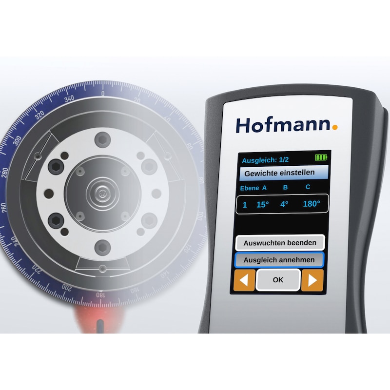 Buy HOFMANN Vibration and balancing machine EasyBalancer EB 3500