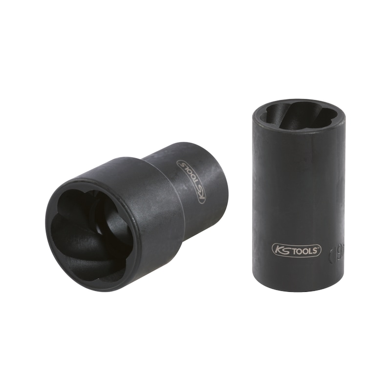 KS TOOLS 1/4 inch spiral profile power socket