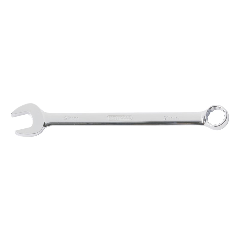 KS TOOLS CHROMEplus combination wrench, angled, 22 mm on hanger