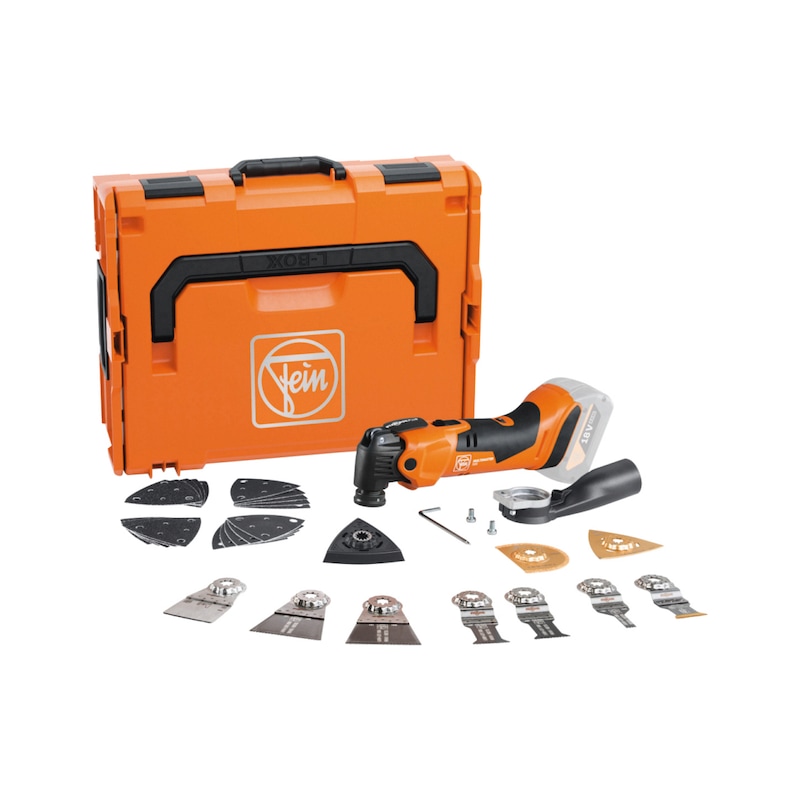 FEIN MULTIMASTER AMM 500 PLUS TOP AS akülü osilatör 18 V, akü yok