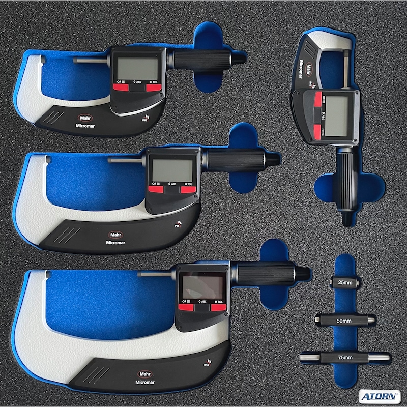 ATORN Hard foam insert - digital micrometers 4 online kopen