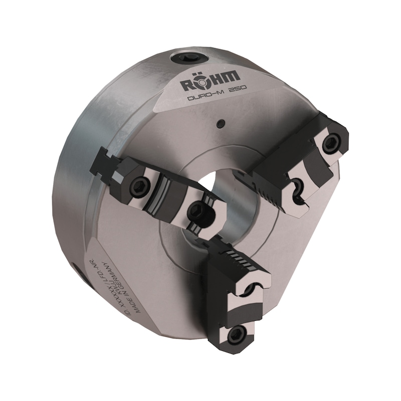 RÖHM DURO-M 3-jaw lathe chuck 315 ST 6 ISO 702-3 55027 stud bolt/collar nut