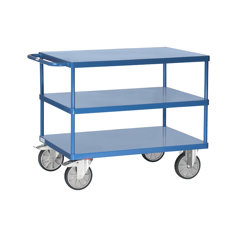 FETRA Kolica sa stolom sa tri platforme od čeličnog lima