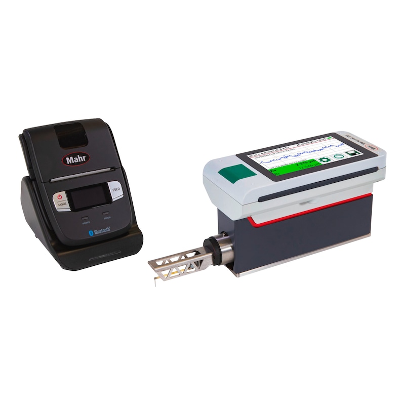 Mahr M410 roughness tester w/ printer, MD 26 feed unit, BFW250 probe system