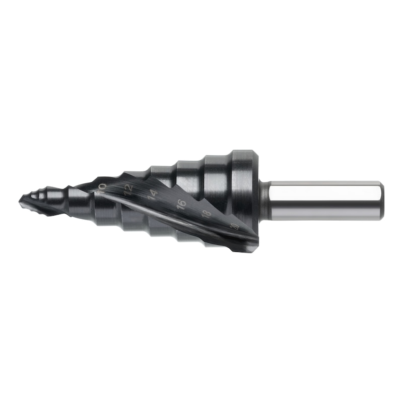 Buy ATORN Stepped drill bit with HSS TiAlN STEP stepped tip