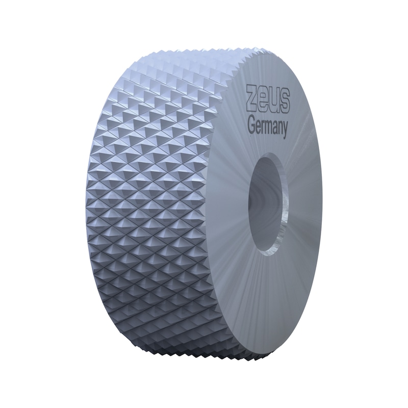 ZEUS precision press knurl HSSE PM, type GE 30° D403 20.0mm x 8mm x 6mm 1mm