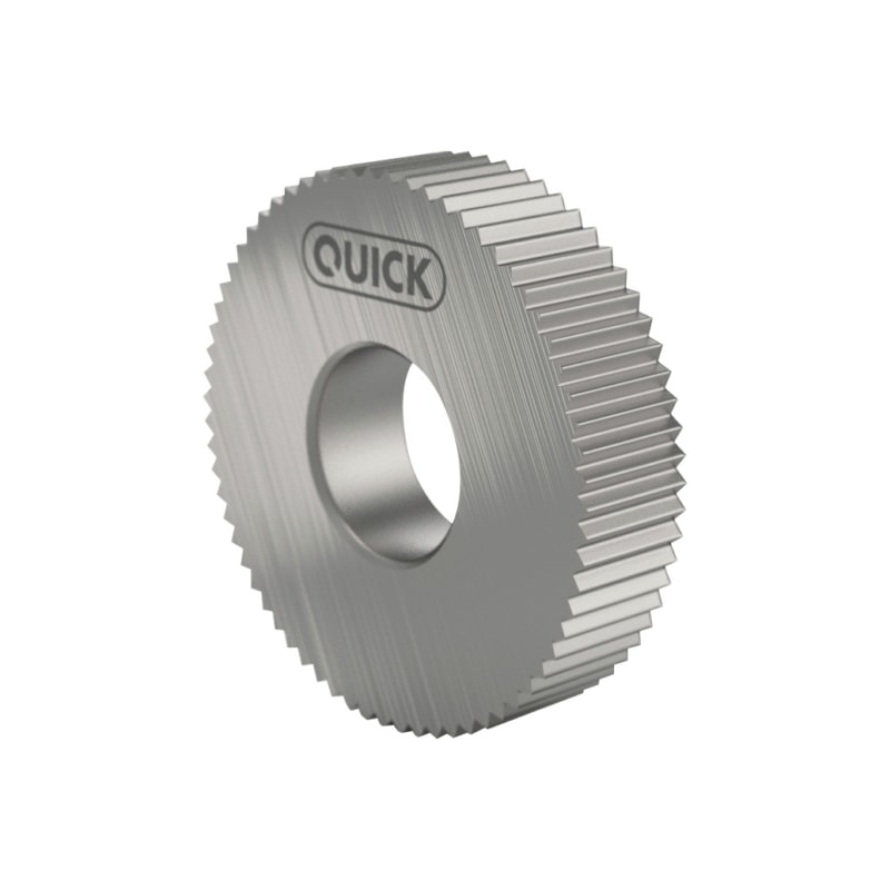 QUICK 滚花刀，HSSE-PM，DIN 82 RGE 30°，21.5 mm，2 mm，无涂层