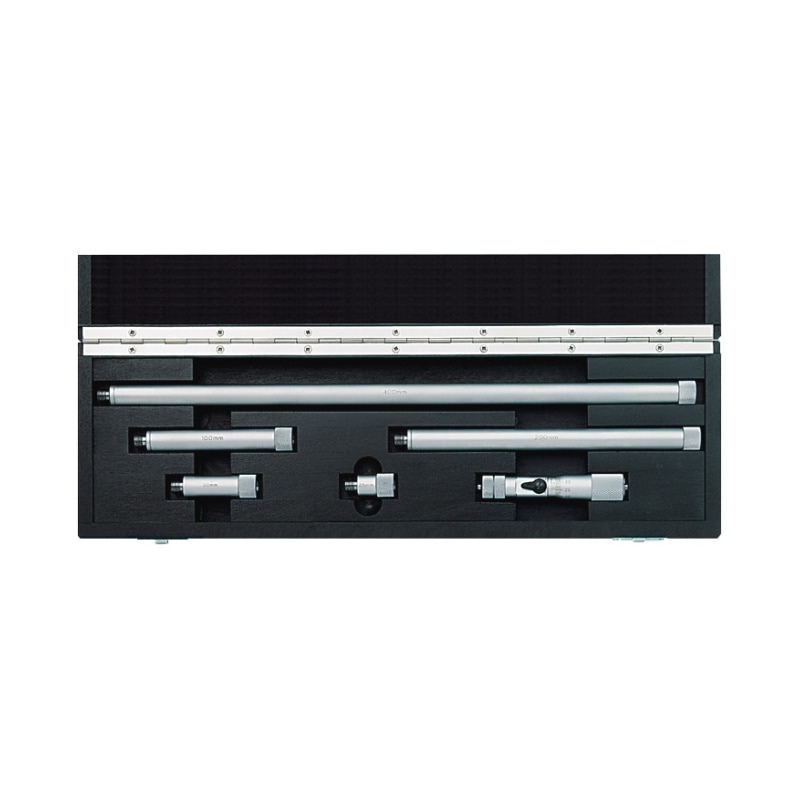 Factory calibration f. 2-point inside micrometer 50mm w/ 5 extensions ...