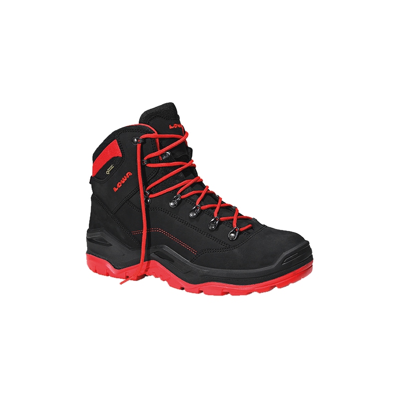Buy LOWA WORK Safety lace-up boot RENEGADE Work GTX red Mid S3 CI