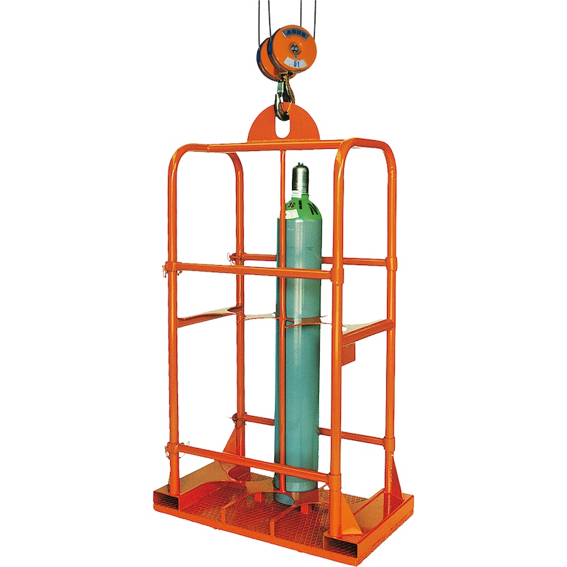 EICHINGER INDUSTRIE Gas cylinder transport racks for six cylinders