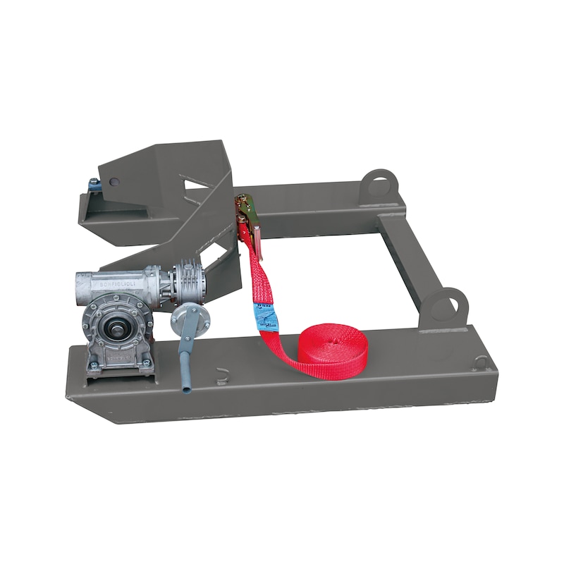 Buy EICHINGER INDUSTRIE Drum tipper and waste bin tipper with hand crank