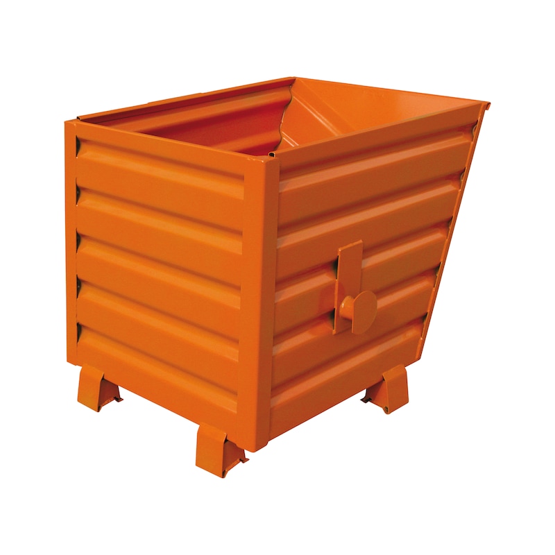 Contenedor basculante EICHINGER 500 kg 300 l naranja puro