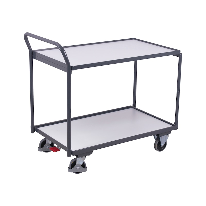 Buy VARIOFIT ESD table trolley with two load areas
