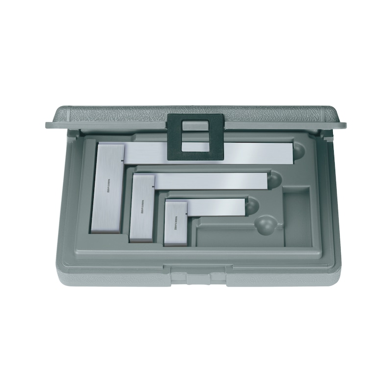 TESA try square set with three squares