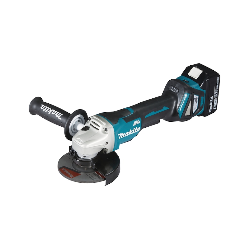 MAKITA cordless angle grinder 18V diameter 125 mm 3000-8500 rpm DGA515RTJ