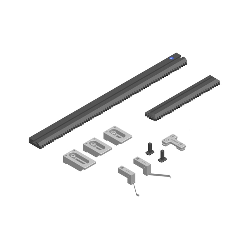Buy DK FIXIERSYSTEME SCHIENENFIX clamping set for HITEC video measuring microscope