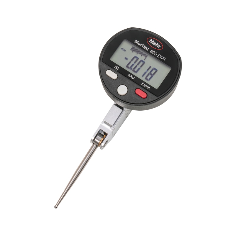 MAHR 800L EW digital dial test indicator, measuring range +/- 2.2 mm
