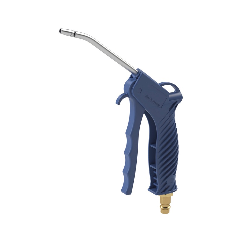 Blow gun with plastic extension tube 114384