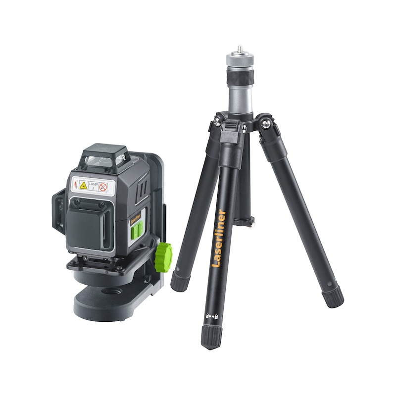 LASERLINER PocketPlane-Laser 4G cross-line laser set + SpiderStand