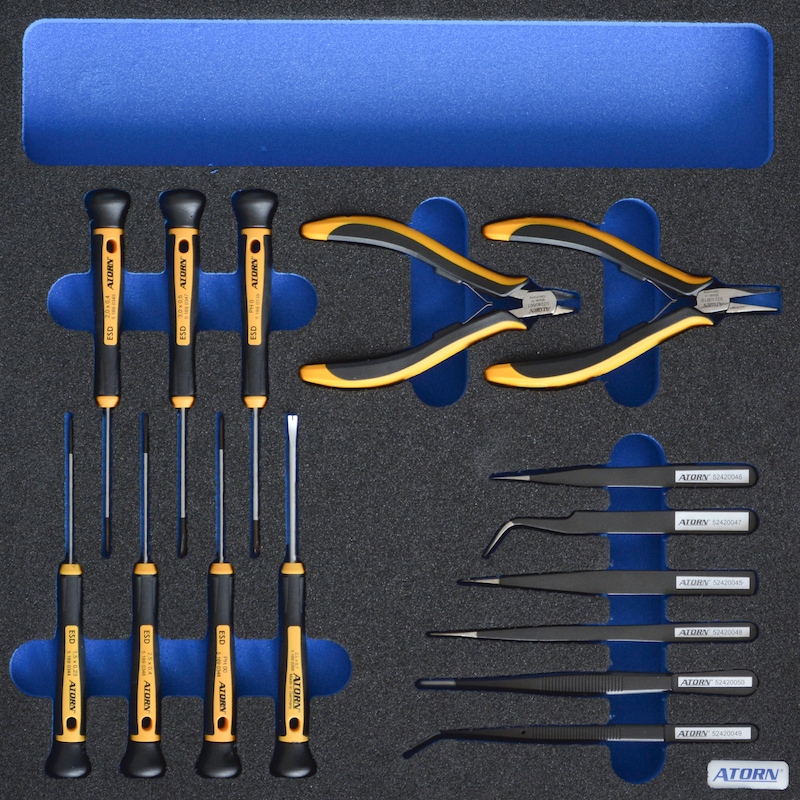Buy ATORN Hard foam insert equipped with electronics technician's ...
