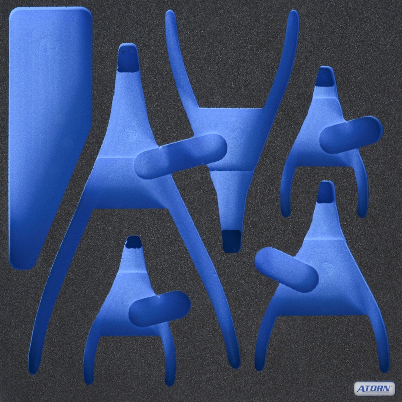 ATORN Hard foam insert for circlip pliers 6, 5 pieces comprar