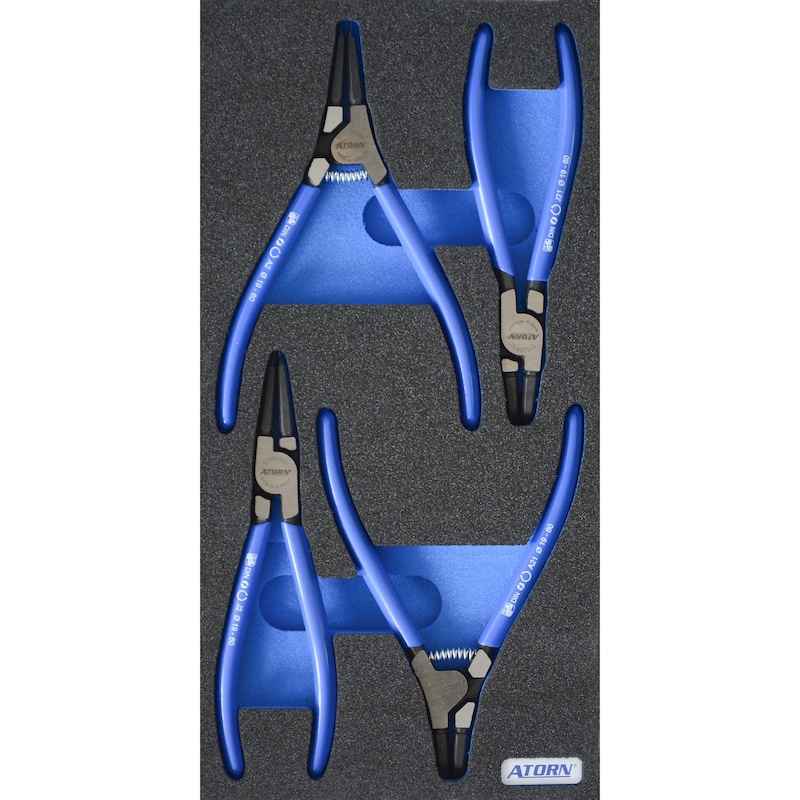 Buy ATORN Hard foam insert equipped with circlip pliers 1, 4 pieces