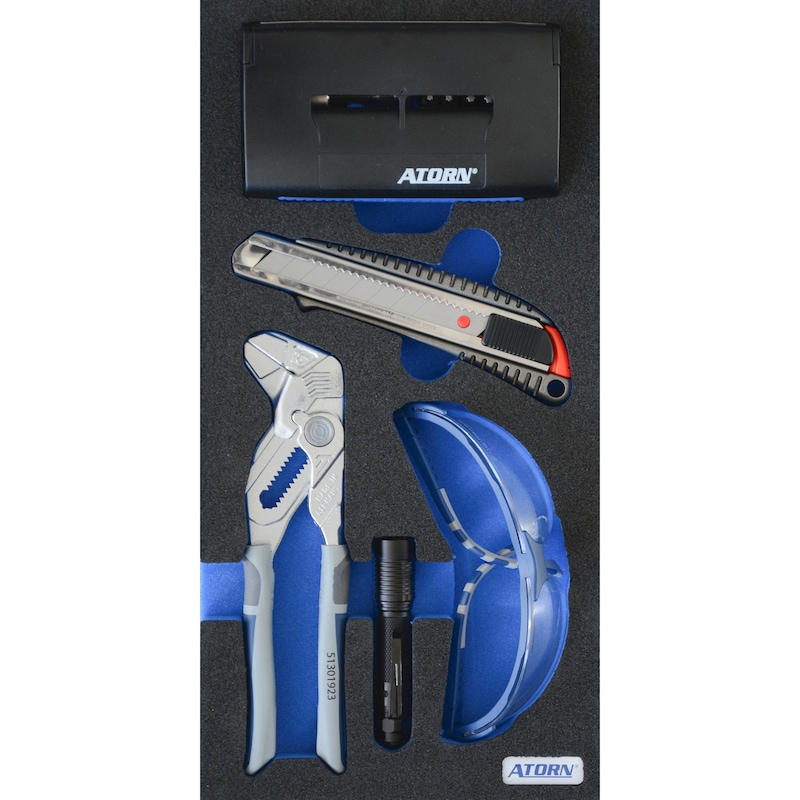 ATORN Hard foam insert equipped with universal set 1, 5 pieces comprar