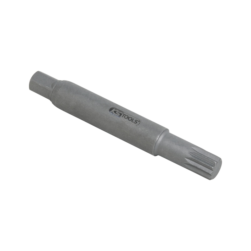 KS TOOLS 10 mm shock absorber multi-tooth (XZN) counterholder bit socket