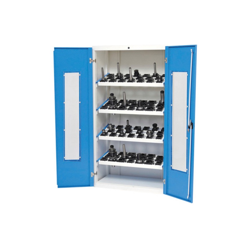 CNC display cabinet depth 500, R36-16, 2 viewing doors 4 CNC tool ...