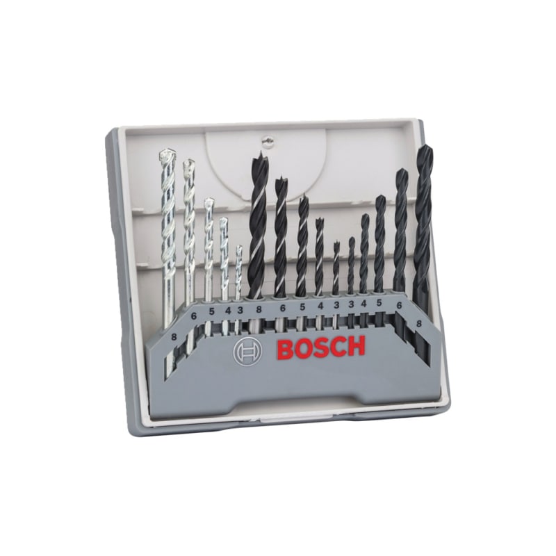 BOSCH 15-piece mixed drill bit set 2607017038