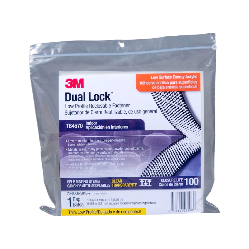 Buy 3M Dual-Lock velcro tape TB 4570