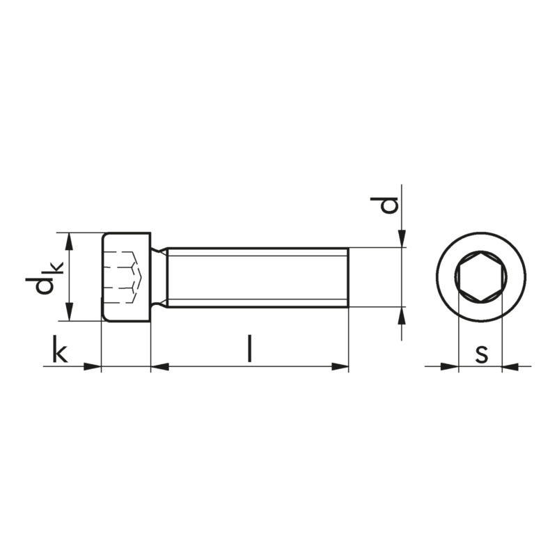 Taptite DIN 7500-EE hex socket ZP from WürthElektroShop