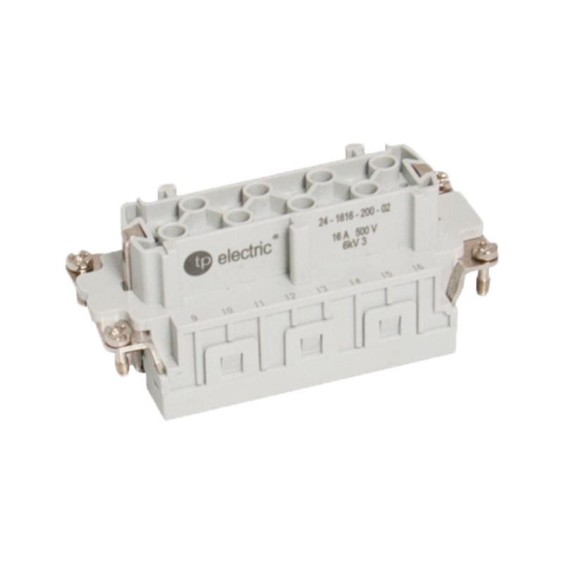 Industrial connector with female spring connectors from WürthElektroShop