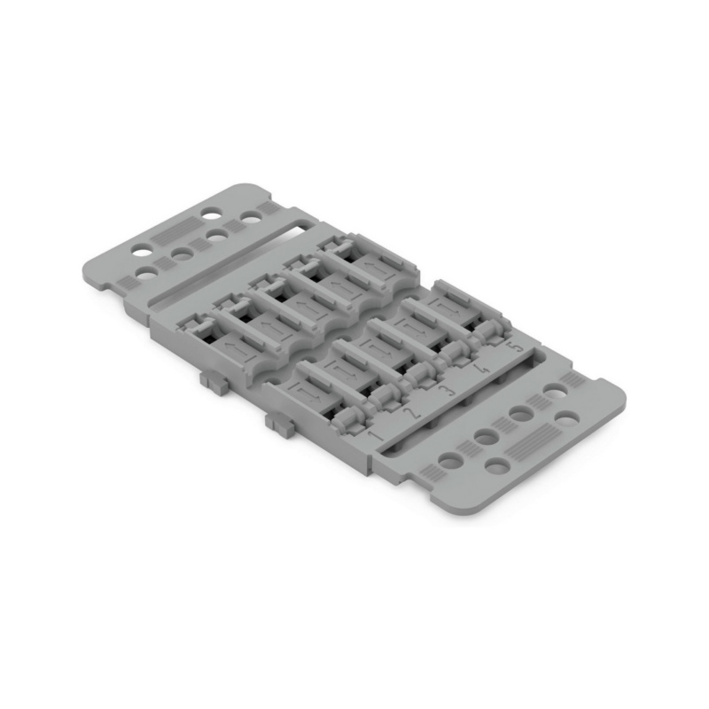 Mounting carrier 221-inline with strain relief from WürthElektroShop