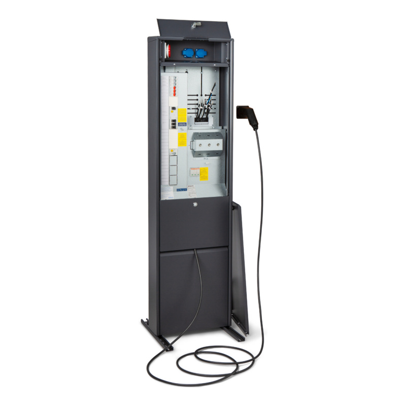 Metering panel 2T IP3X with electric car charger from WürthElektroShop