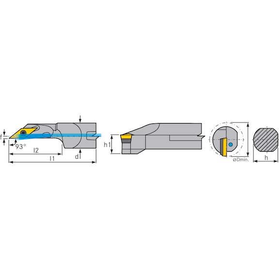 ATORN Barre d'alésage SVJB | HAHN+KOLB