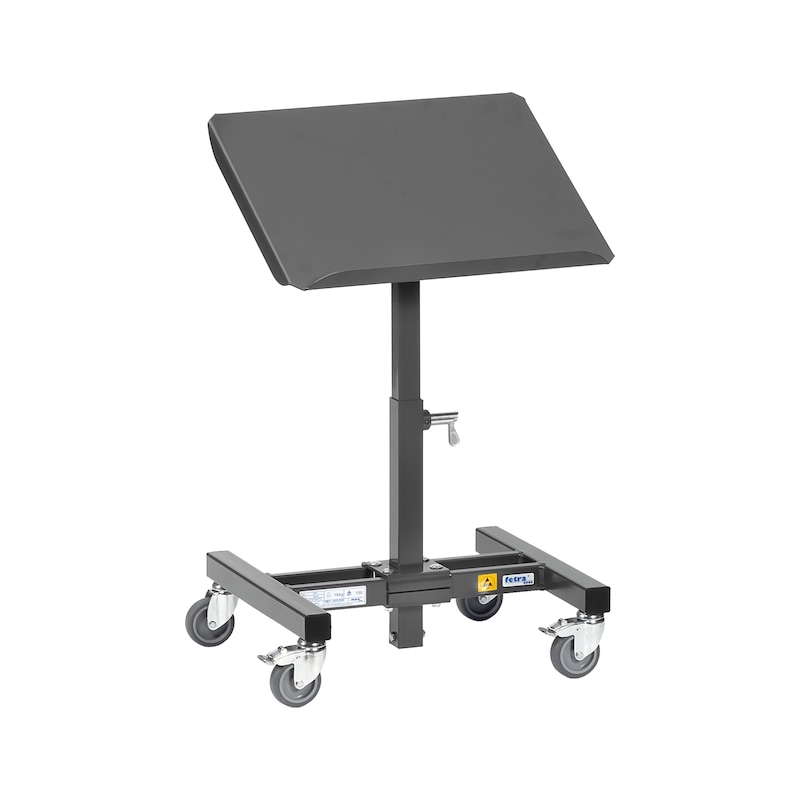Buy FETRA Height-adjustable material stands - in increments and tilting
