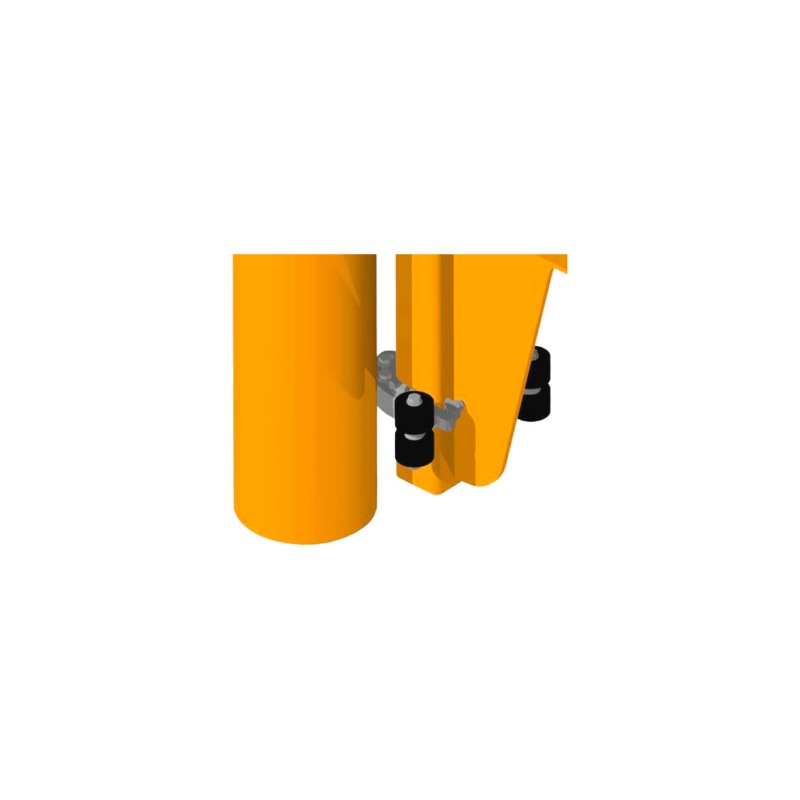 Swing limit for Vetter Unilift pillar slewing crane | HAHN+KOLB