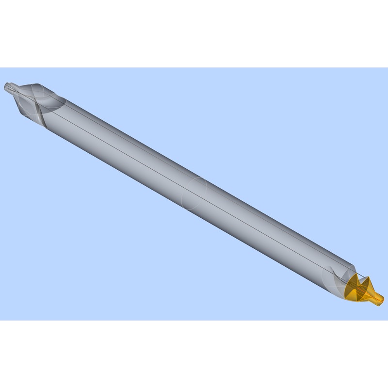 Foret à centrer ATORN HSS extra-long 2,5 mm x 8 mm x 120 mm