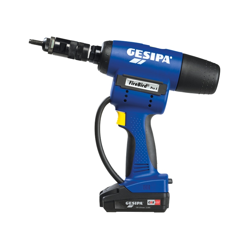 GESIPA FireBird cordless blind rivet nut setting tool | HAHN+KOLB