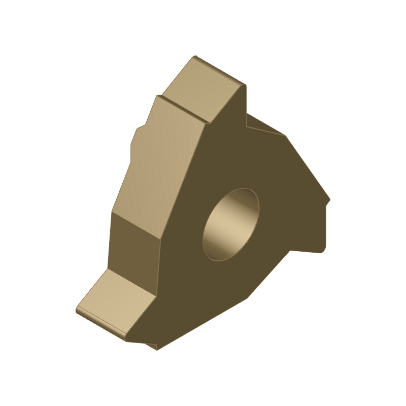 Plaquettes taraudage ATORN, profil plein, 60°, HC5615 22 (IR/IL) 5,5 ...