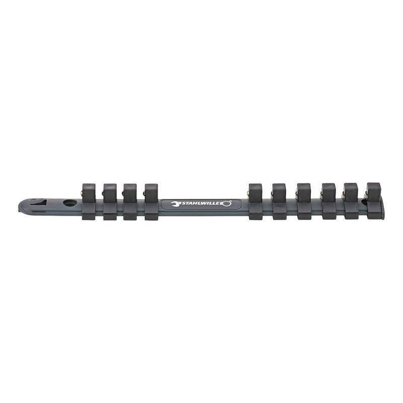 Socket rail for 1/4 inch sockets