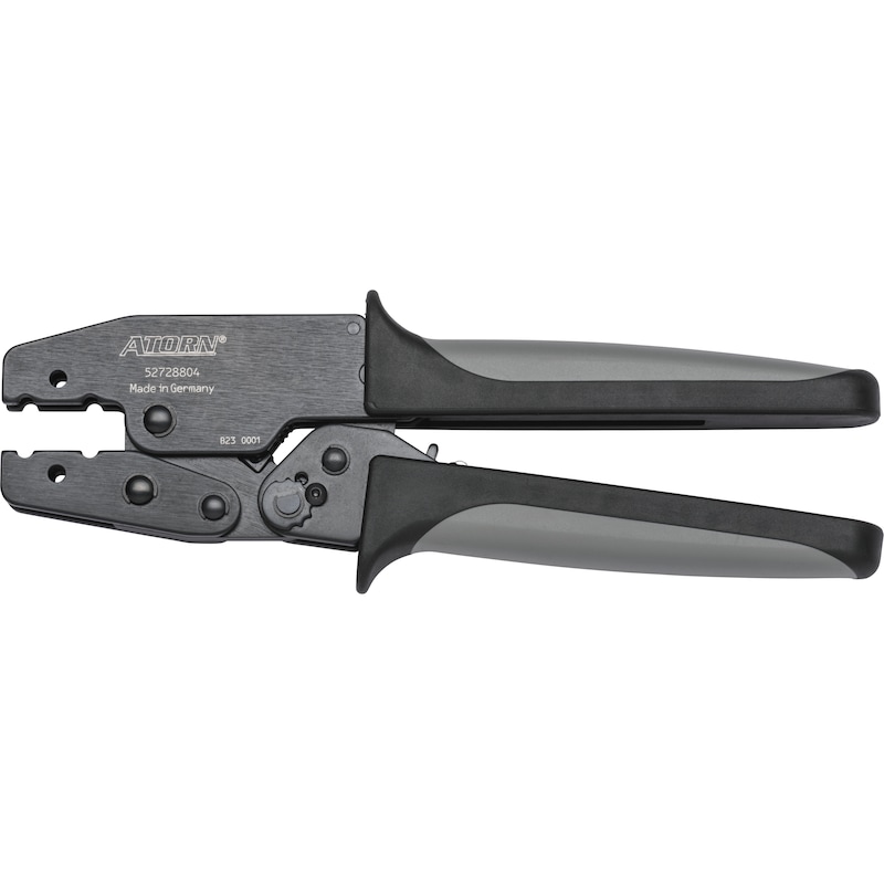 ATORN Crimping pliers for inserting interchangeable crimping inserts ...