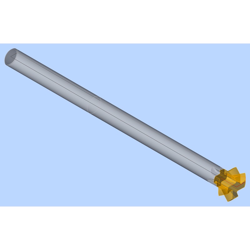 Fraise quart-de-cercle avant et arrière ATORN SC-TiAlN rayon 2,0 mm ...