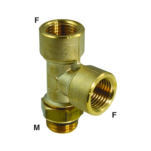 Comprar RACORES PARA APLICACIONES NEUMÁTICAS, 3 VÍAS, LATÓN, PARA ...