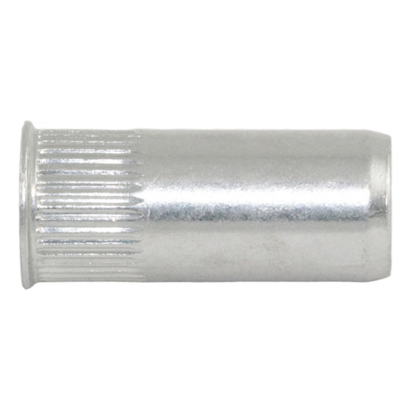 Rivet nut Round Reduced head Grooved Closed ZN from WürthElektroShop