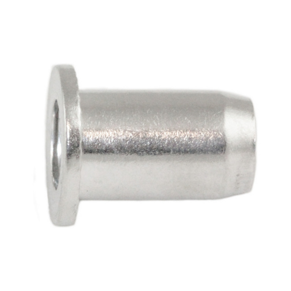 Rivet nut, Flanged head Open AL from WürthElektroShop