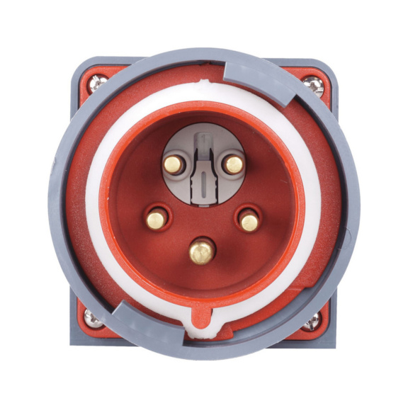 Surface-mounted industrial socket IP67 phase turn TP from WürthElektroShop